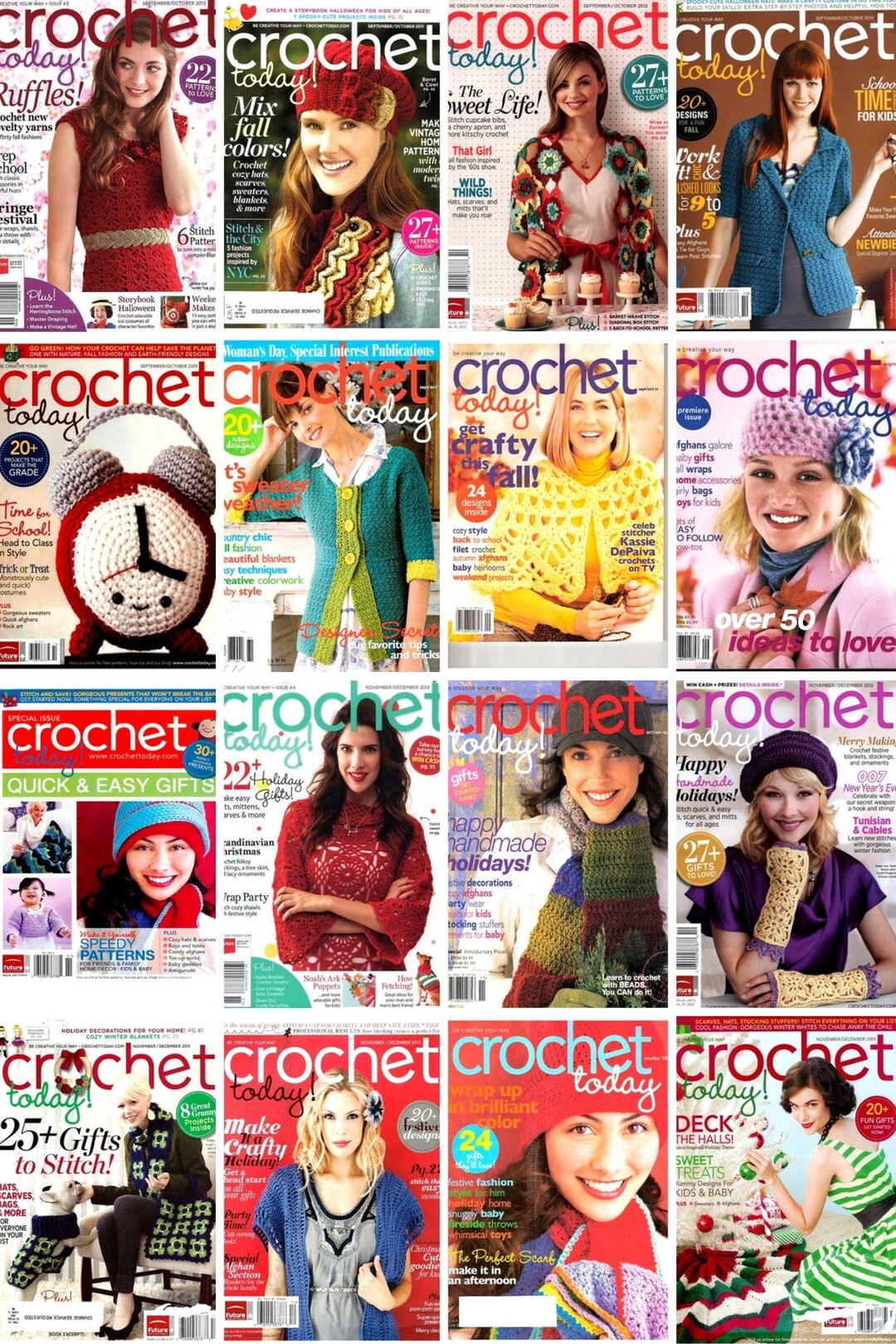44 X Crochet Today Magazine, Crochet Pattern Book, Amigurumi Pattern ...