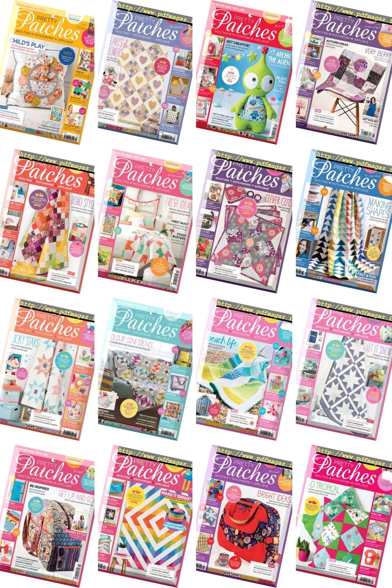 Pretty Patches Magazine Collection: Quilting & Sewing Projects (digital ...
