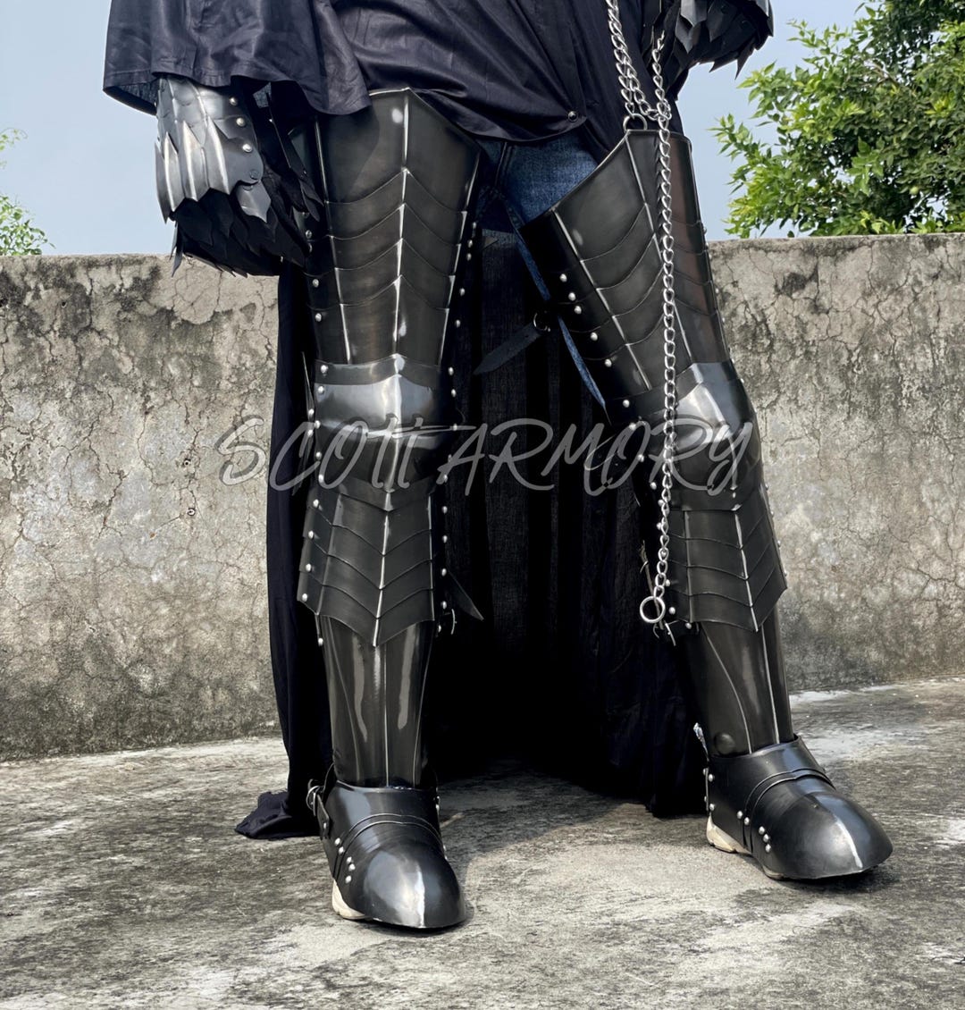 Fully Wearable Nazgul Leg Set/ring Wraith Leg Greaves/witchking of ...