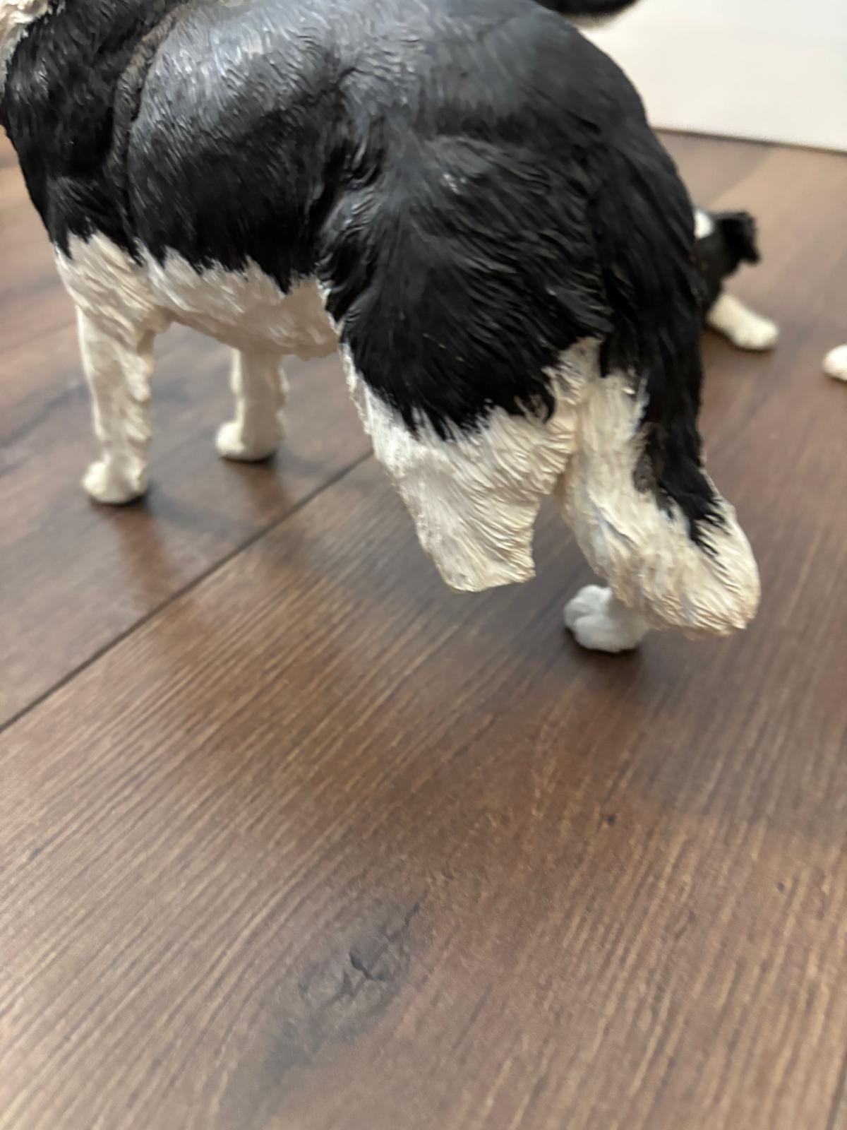 Rare Danbury Mint the Devoted Border Collie Collection X6 Figures ...