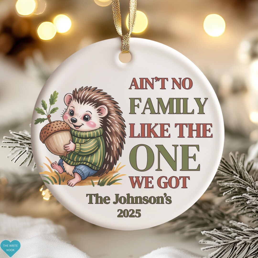 Fall Family Reunion Ornament, Custom Family Reunion Favors ...