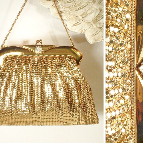 PRISTINE Walborg Vintage Rhinestone Art Deco Flapper Purse - Etsy