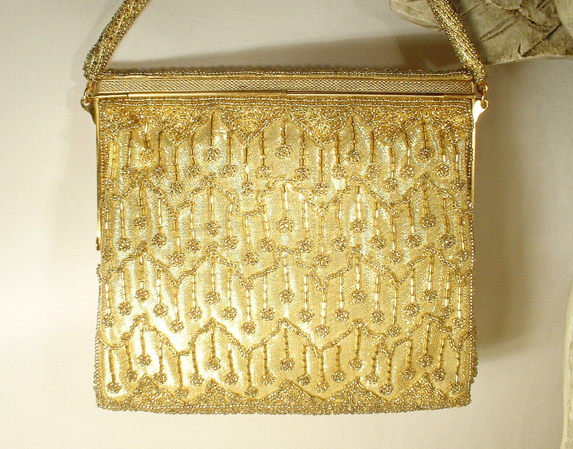 PRISTINE Walborg Vintage Rhinestone Art Deco Flapper Purse - Etsy