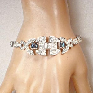 Dorsons Rhinestone Bracelet - Etsy