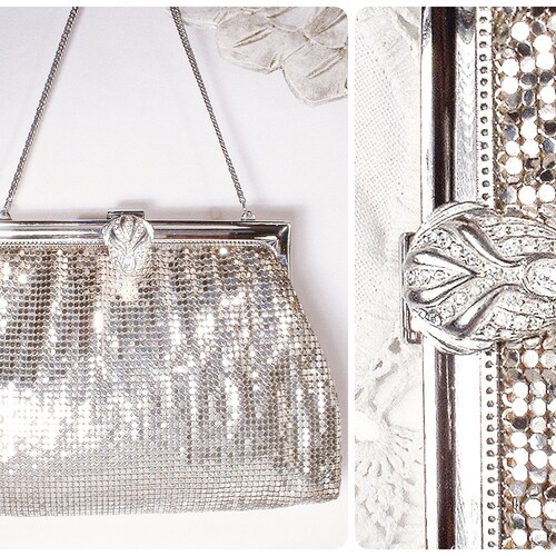 PRISTINE Walborg Vintage Rhinestone Art Deco Flapper Purse - Etsy