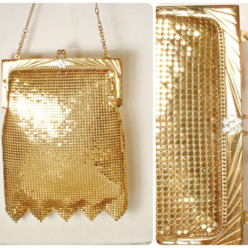 PRISTINE Walborg Vintage Rhinestone Art Deco Flapper Purse - Etsy