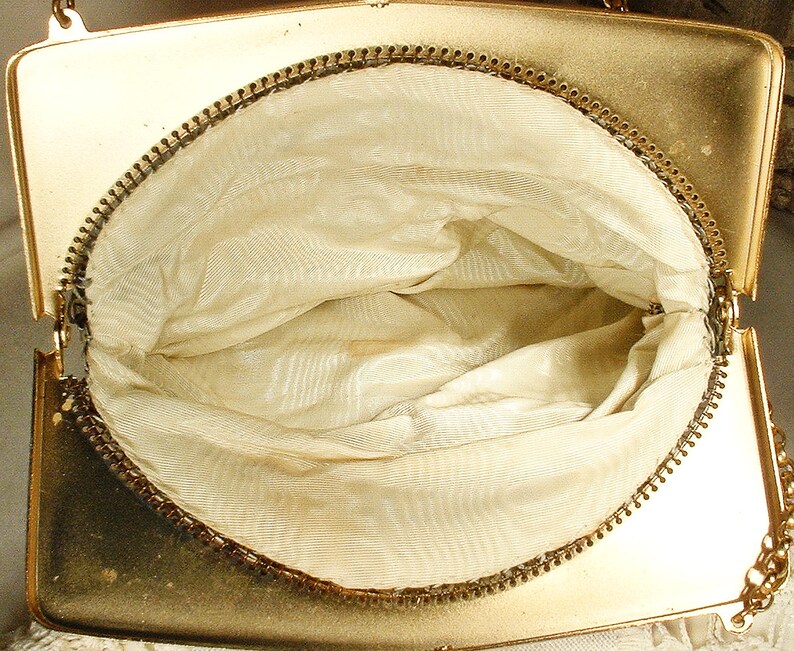 PRISTINE Art Deco Champagne Ivory Flapper Purse Bridalwhiting - Etsy