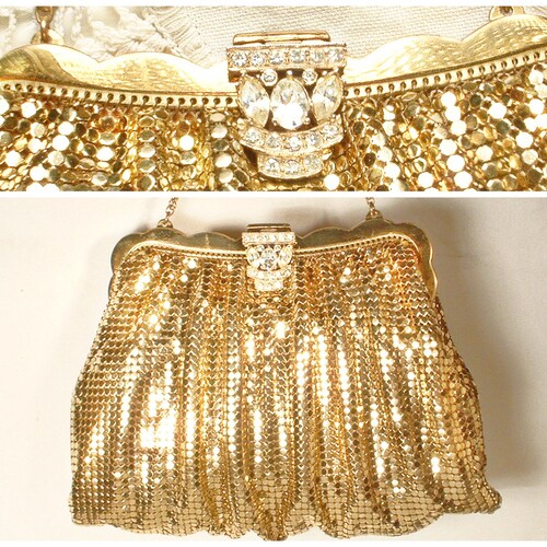 PRISTINE Walborg Vintage Rhinestone Art Deco Flapper Purse - Etsy