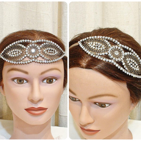 Bridal Forehead Band - Etsy