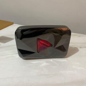 Youtube Red Diamond Play Button - Etsy