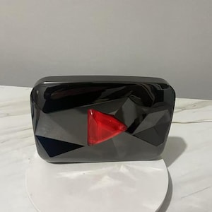 Youtube Red Diamond Play Button - Etsy