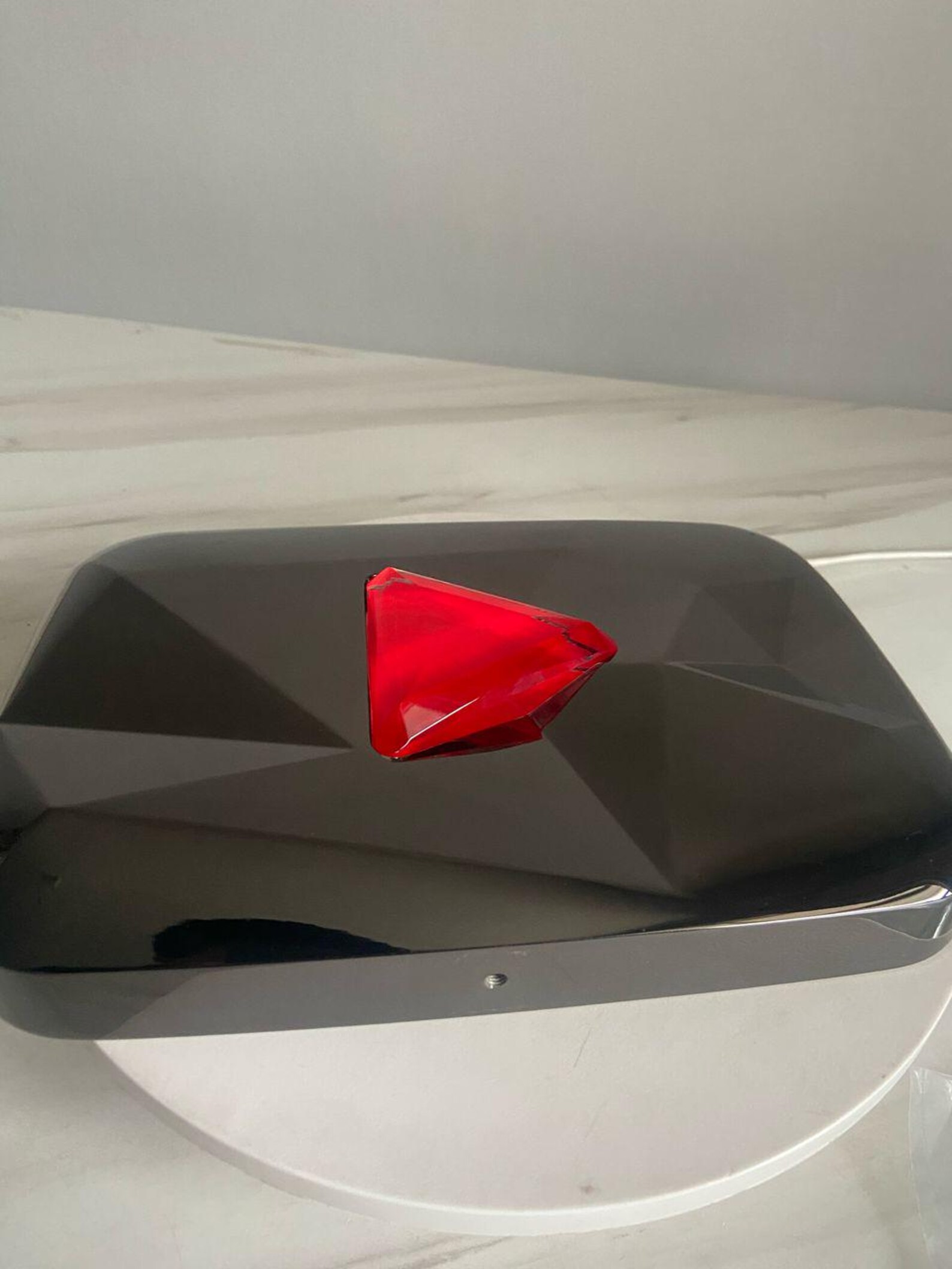 Youtube Red Diamond Play Button - Etsy