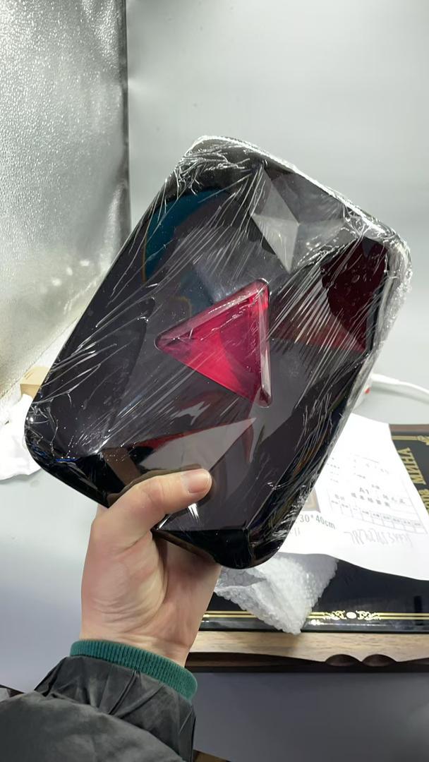 Youtube Red Diamond Play Button - Etsy