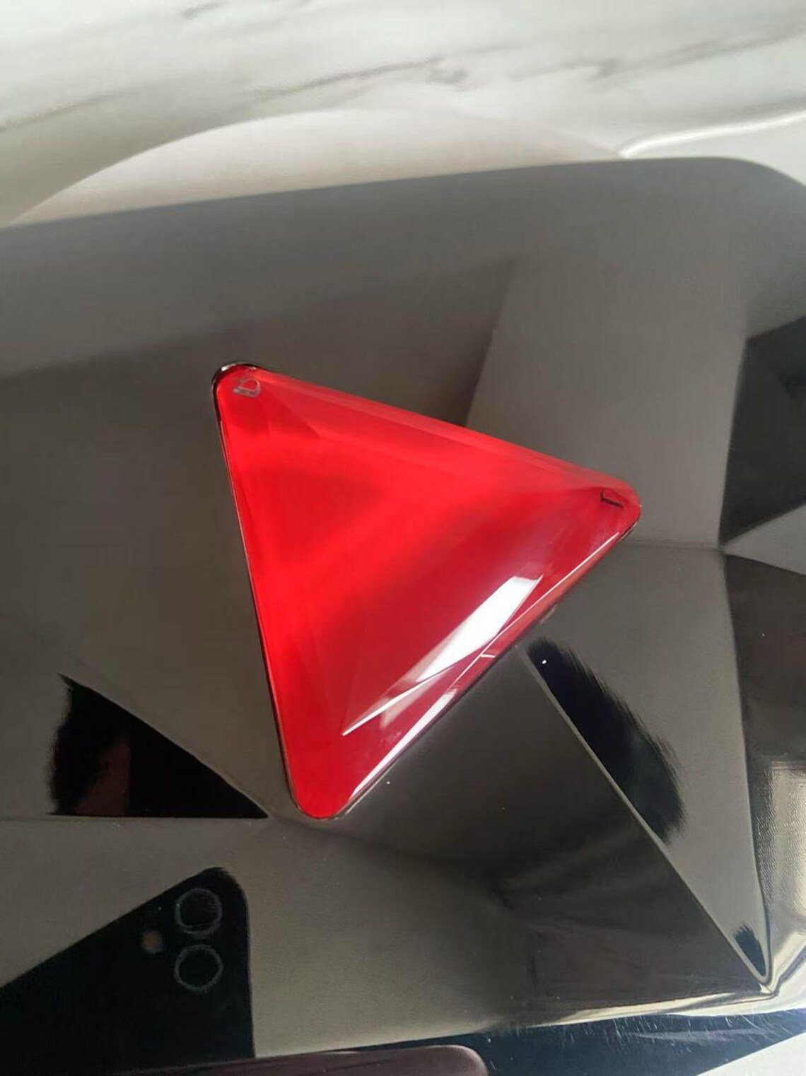 Youtube Red Diamond Play Button - Etsy