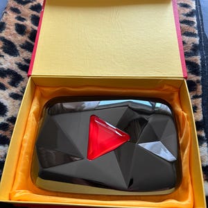 Youtube Red Diamond Play Button - Etsy