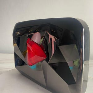Youtube Red Diamond Play Button - Etsy
