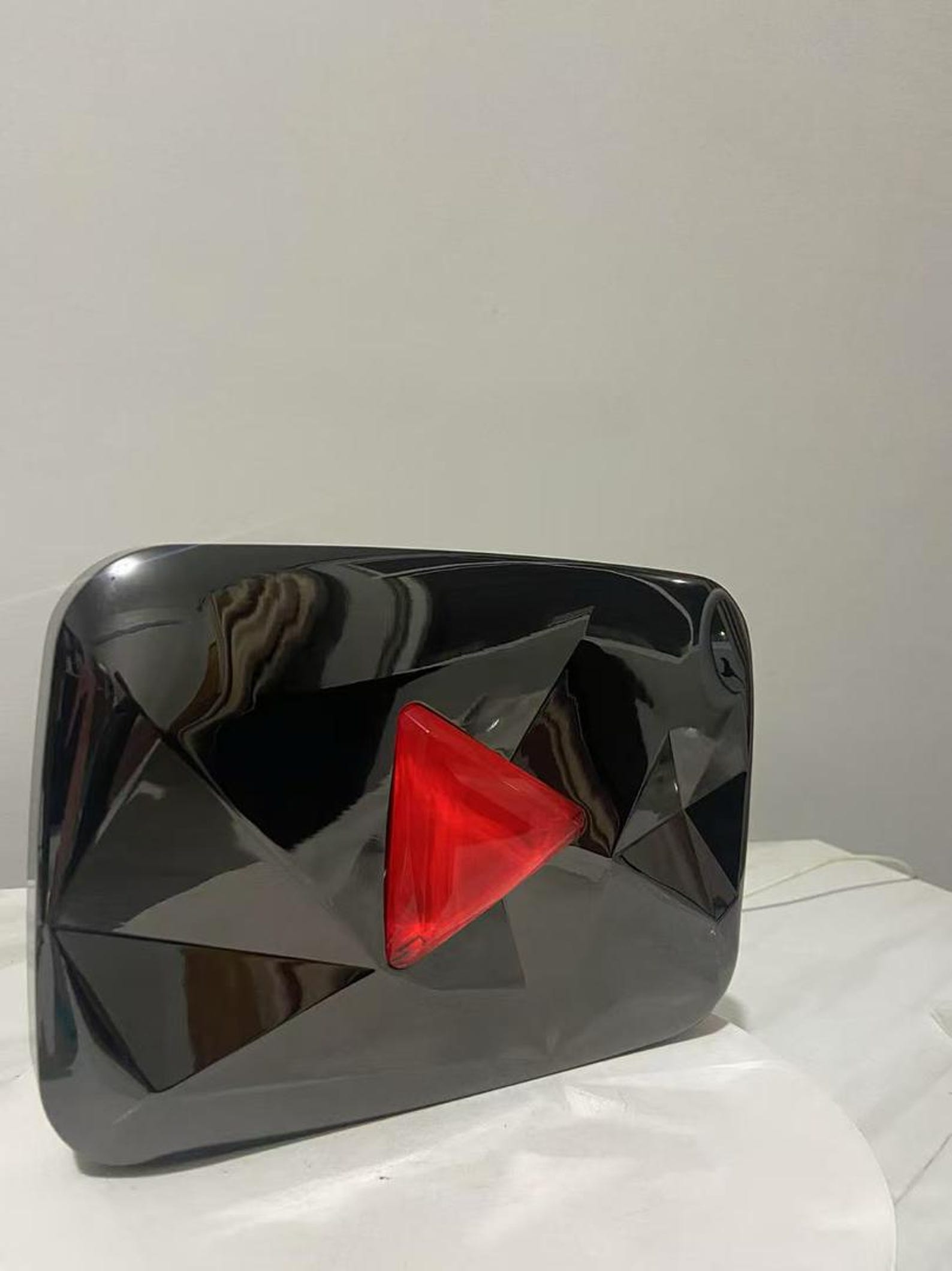 Youtube Red Diamond Play Button - Etsy