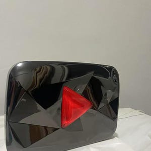 Youtube Red Diamond Play Button - Etsy