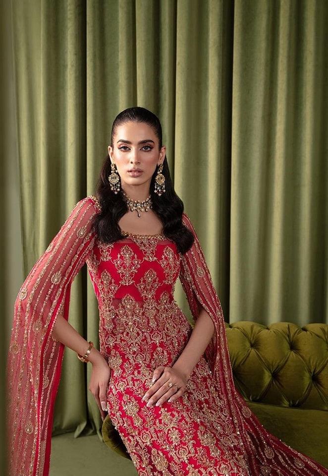 Bridal Lehenga Choli - Red Golden Fancy Lahangha for Mehndi | Trendy ...
