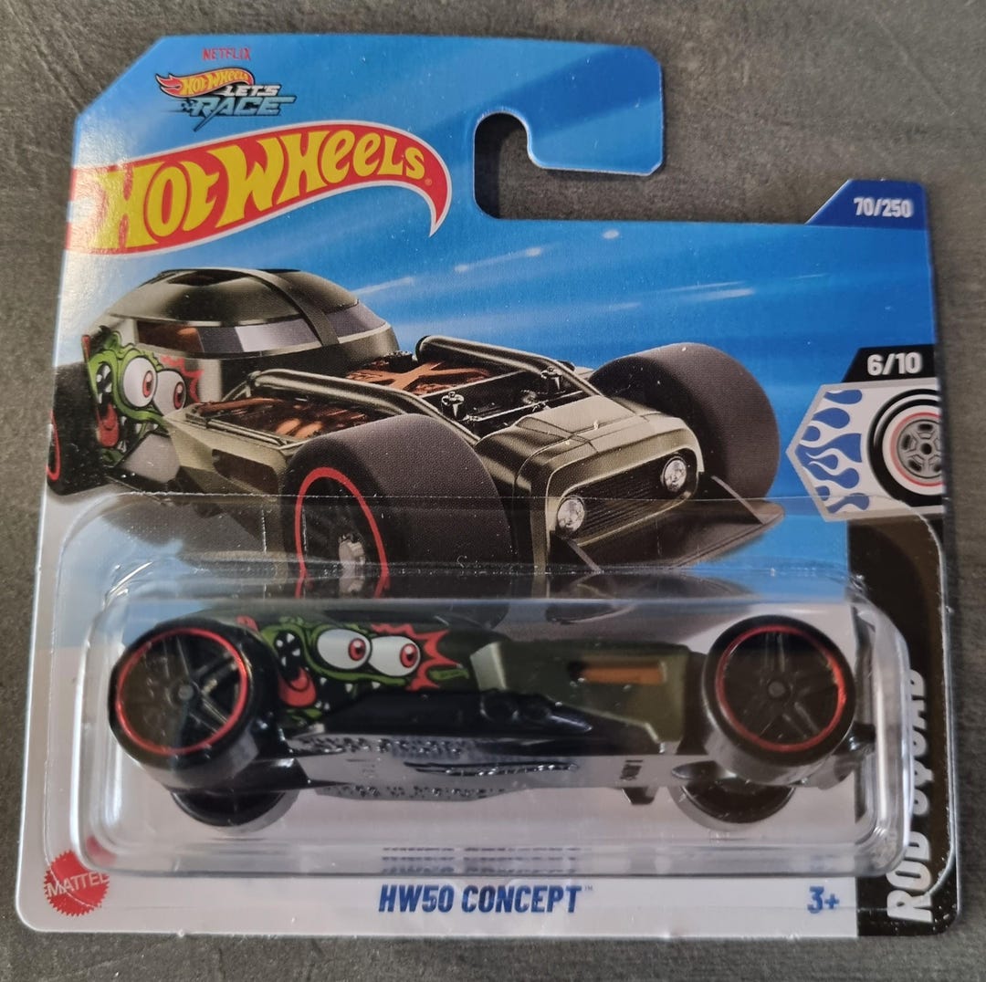 Hot Wheels HW50 Concept - Let's Race - Rod Squad - 2025 - 1:64 ...