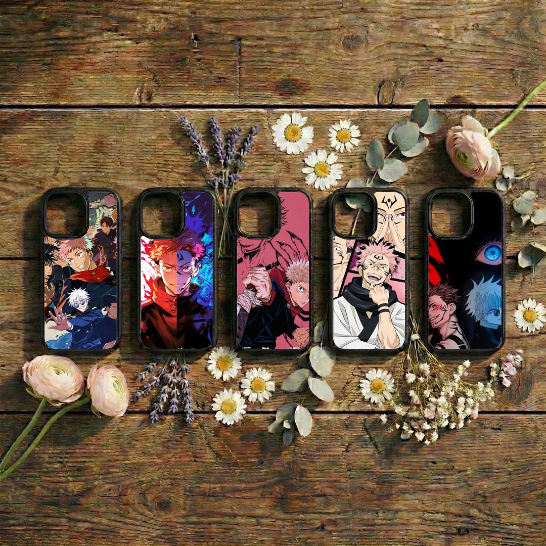 Jujutsu Kaisen Phone Case Yuji Sukuna Gojo Cover for iPhone 17 16 15 ...