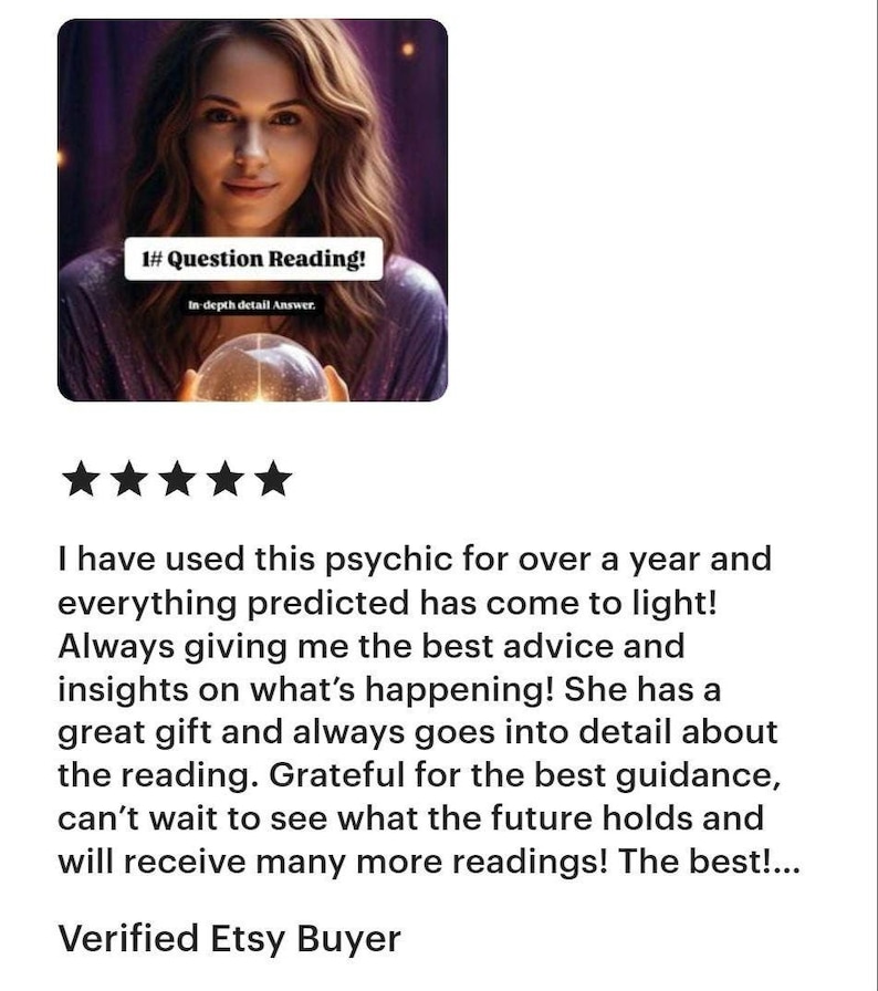 2026 New Year Psychic Reading: Love, Career, Life Path (PDF) - Etsy UK