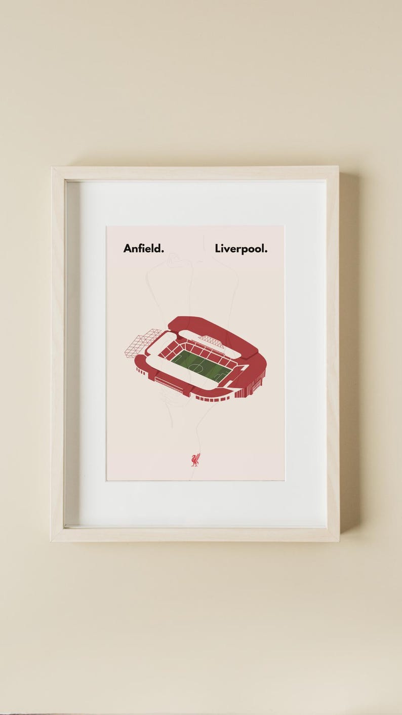 Anfield Digital Print – Liverpool FC Gifts | Liverpool Poster | LFC ...
