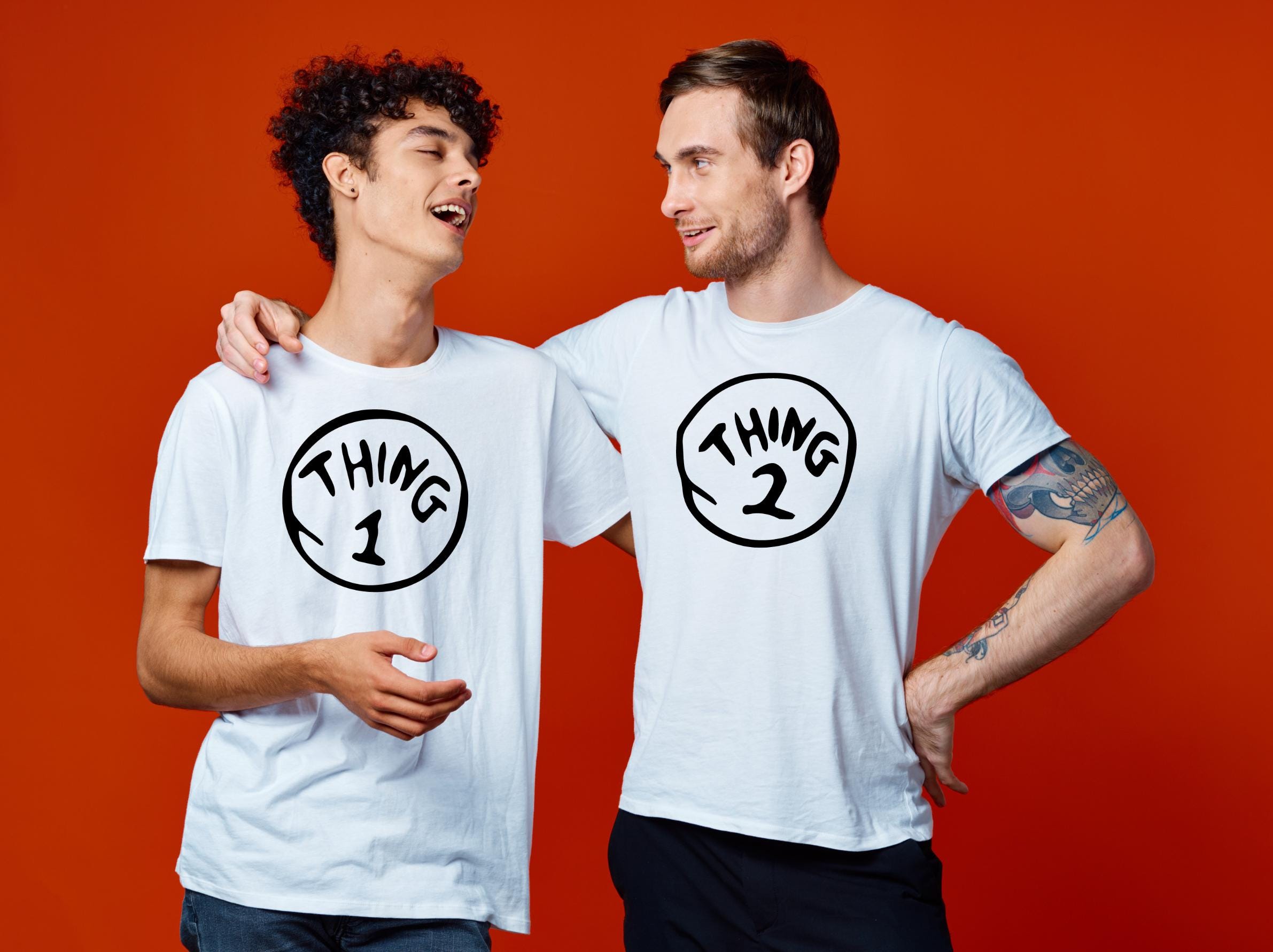 Thing 1 Thing 2 Thing 3 Thing 4 SVG, Dr Seuss Inspired SVG Bundle ...