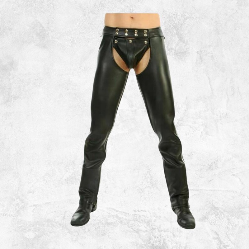 Leather Assless Chaps - Etsy