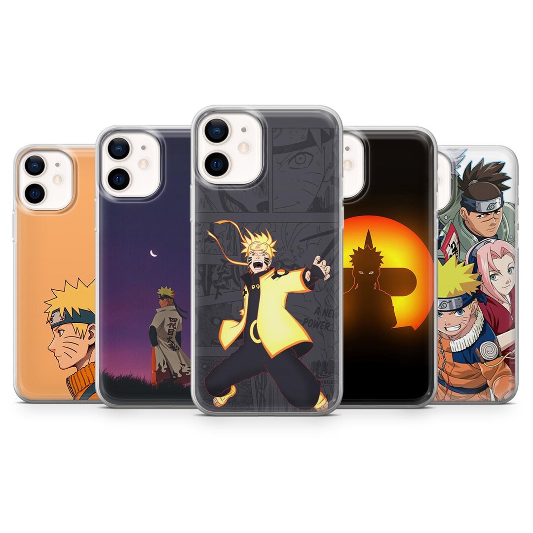 Naruto Sasuke Phone Case Uchiha Manga Shinobi Cover for iPhone 16,15,14 ...