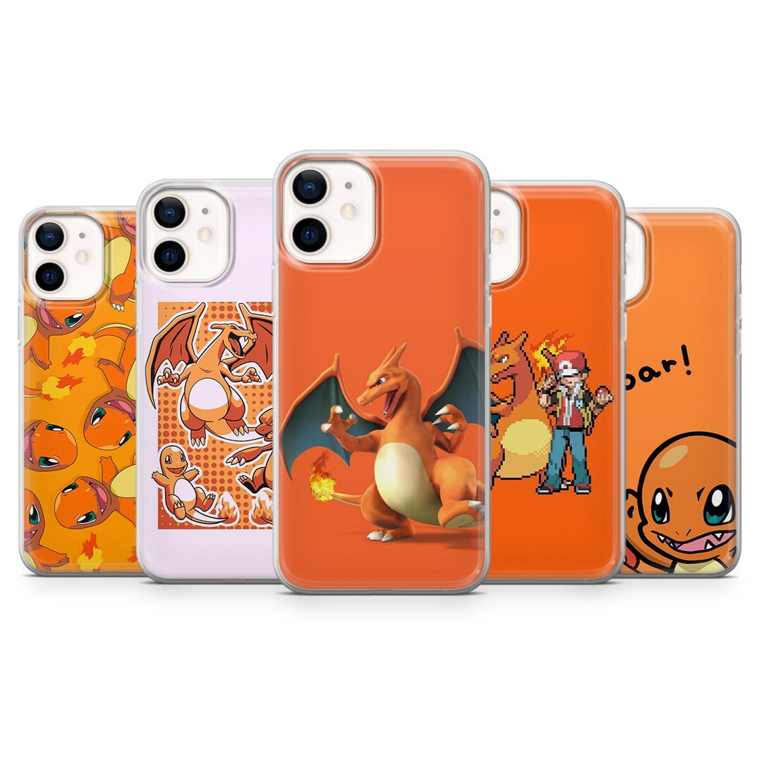 Charizard Phone Case Dragon Fire Pokemon Blaze for iPhone 16,15,14,13 ...