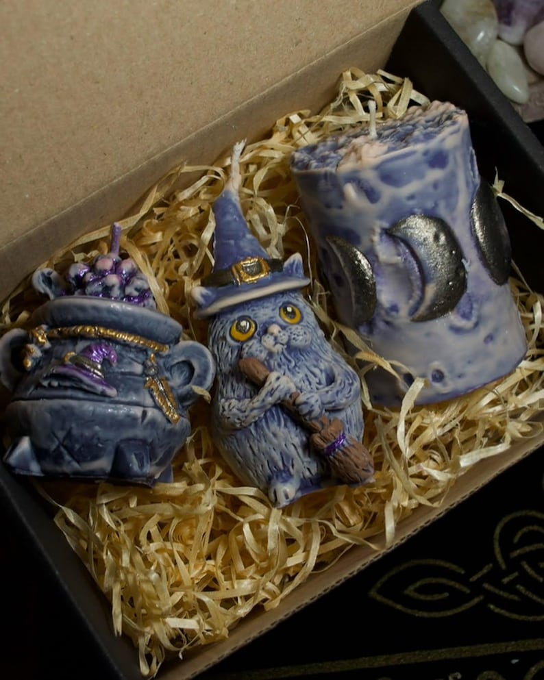 Magic Witch Gift Box, Mystical Home Decor, Halloween , Wiccan Altar - Etsy