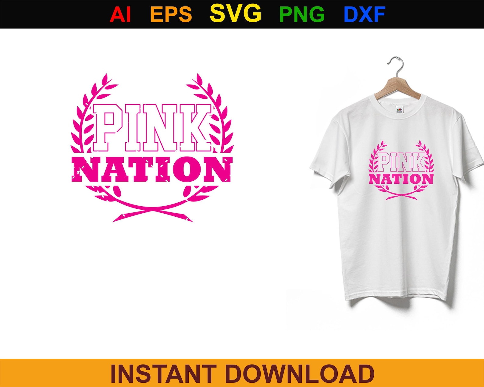 20 Love of Pink SVG Bundle, Pink Nation Svg, A Pink Dog Svg, Pink Svg ...