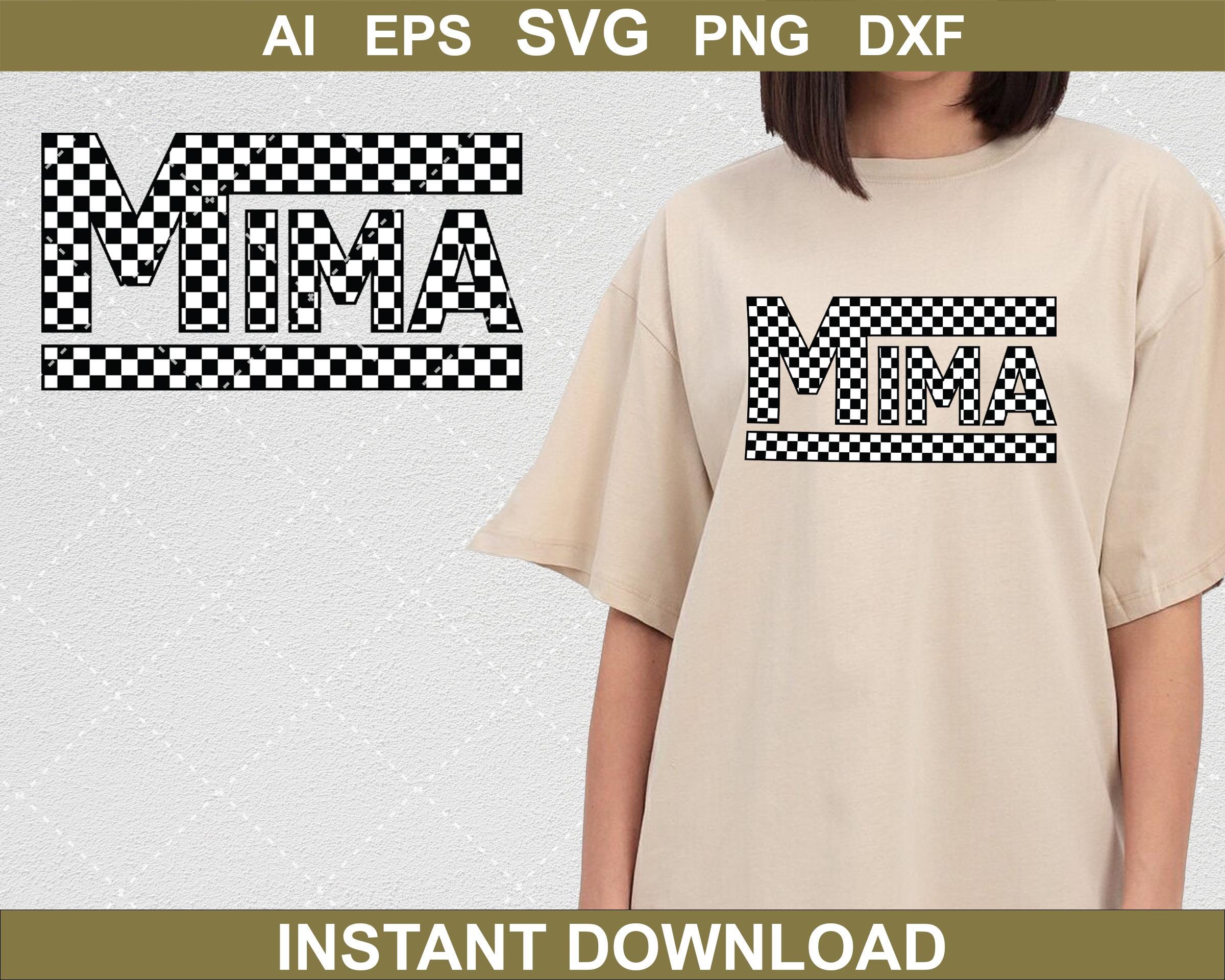 Checkered Mama Bundle Svg, Mama Png, Racing Mama T-shirt Design, Race ...