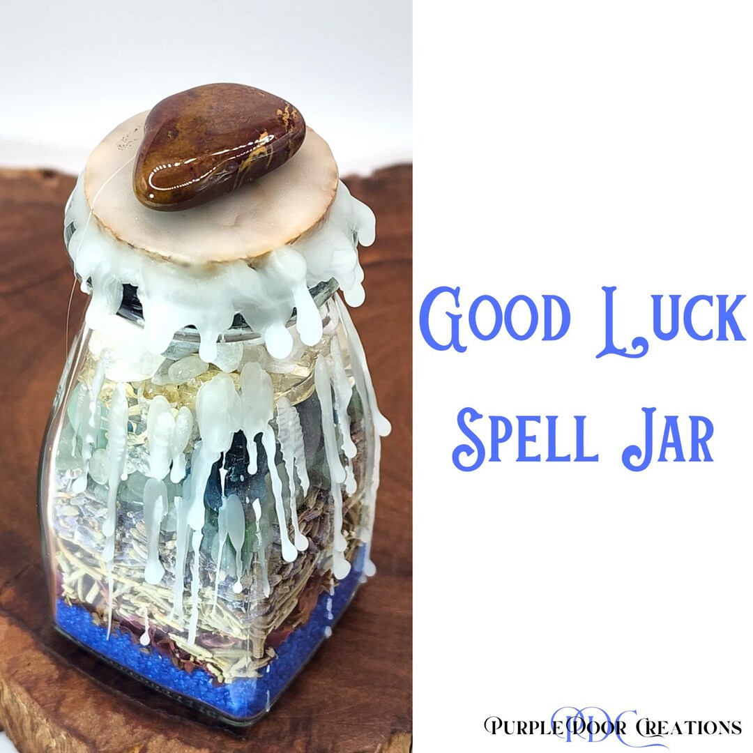 Good Luck Spell Jar *limited Edition* - Etsy