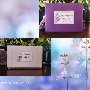 Greif Support Spell Jar Set *limited Edition* - Etsy