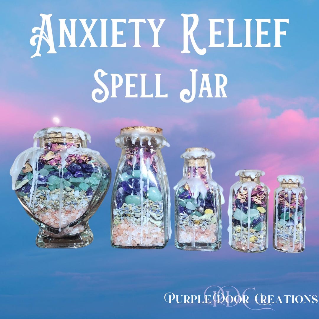 Anti-anxiety Spell Jar - Etsy