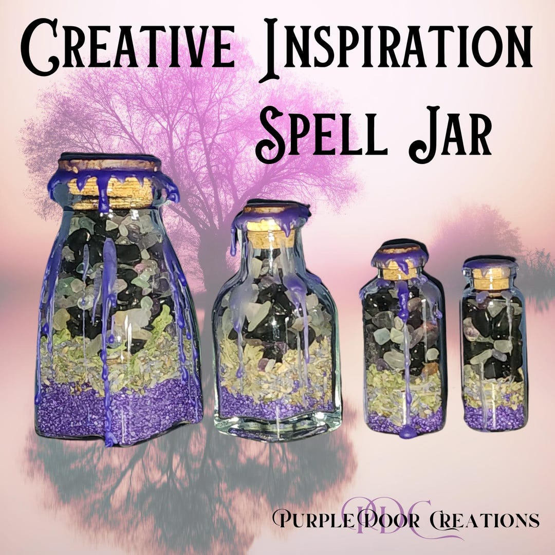 Creative Inspiration Spell Jar - Etsy
