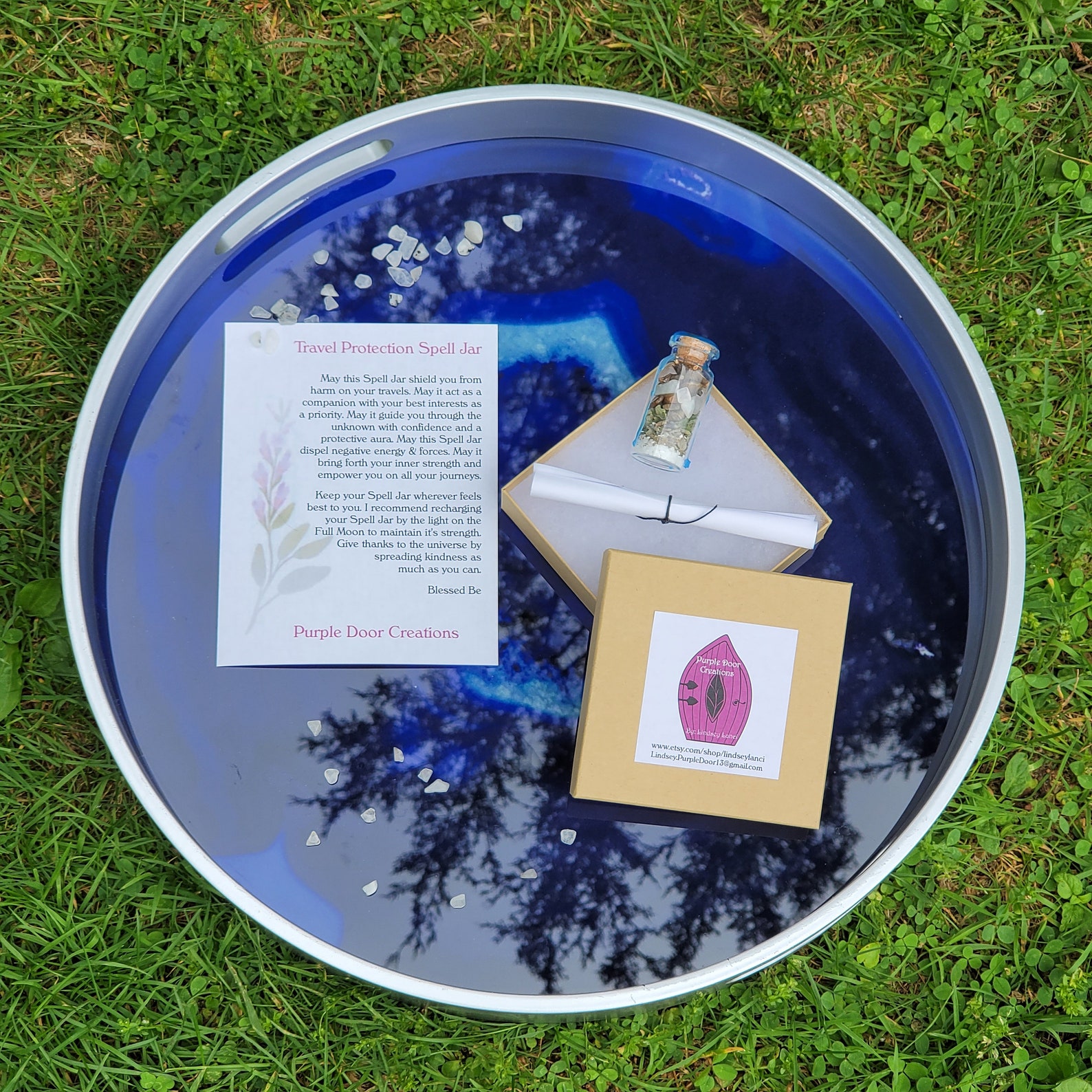 Travel Protection Spell Jar | Etsy