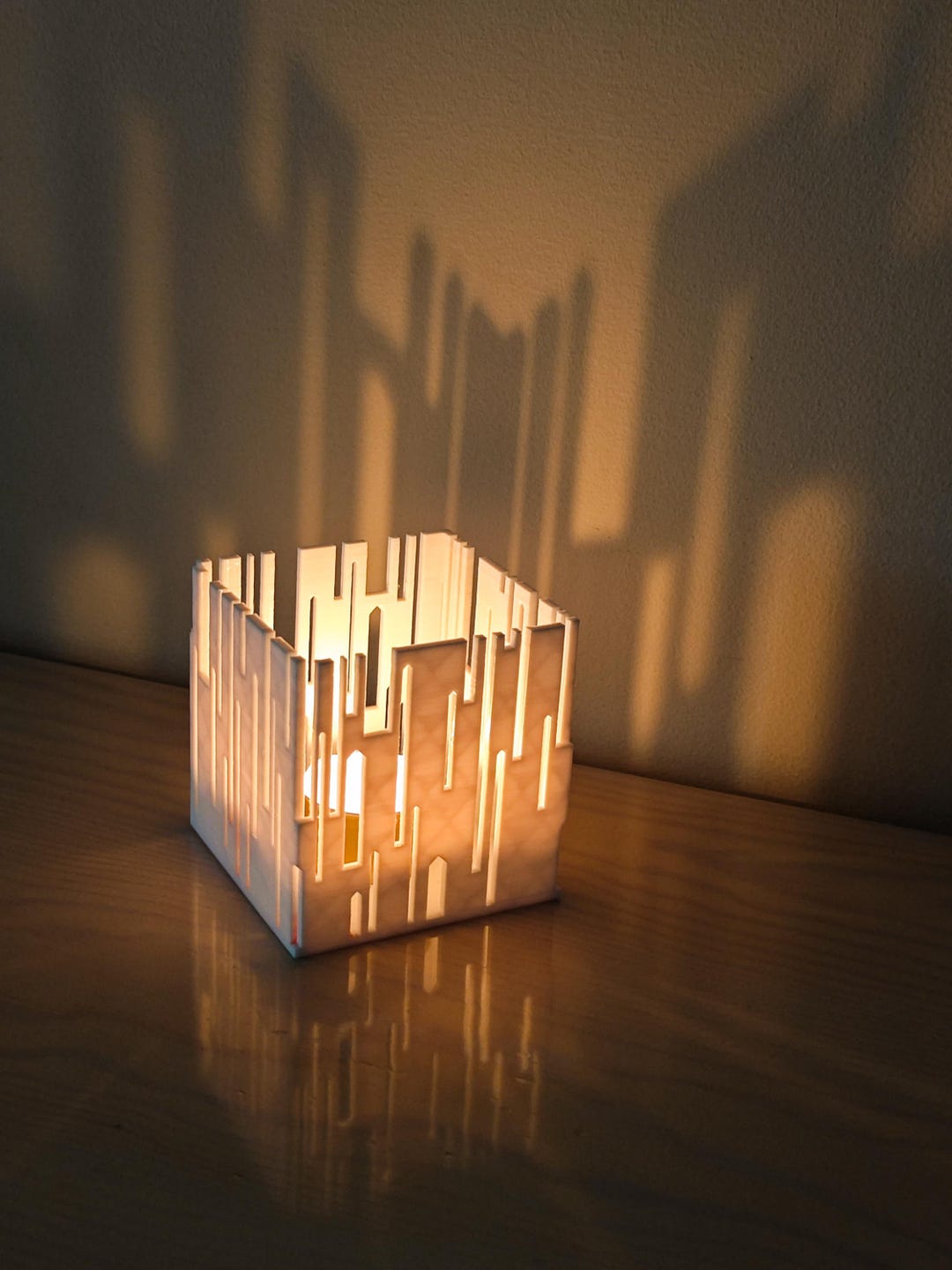 Citycube Candle | 3D Printed Cube Candle | Modern Home Decor Gift ...
