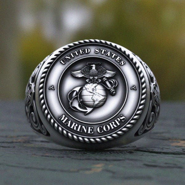Usmc Jewelry - Etsy