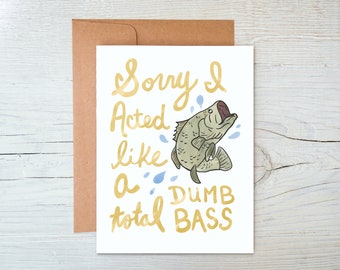 Sorry Cards - Etsy