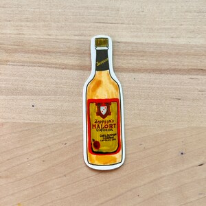 Chicago-style Malort Vinyl Sticker - Etsy