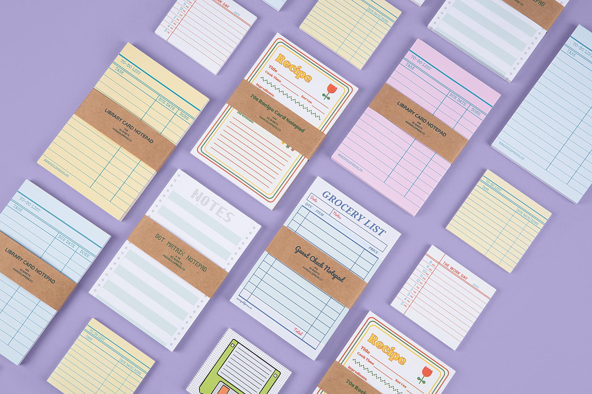 Guest Check Notepad- Vintage Diner Grocery List 4x6 - Etsy