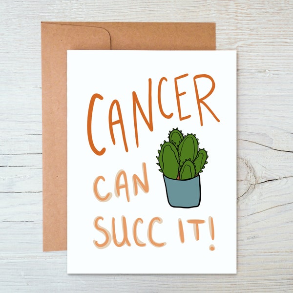 Funny Cancer Card - Etsy
