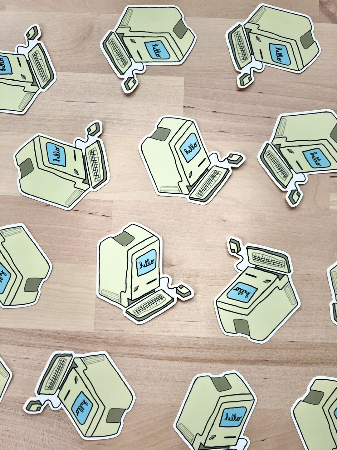 Apple Macintosh Retro Nostalgic Vinyl Sticker - Etsy