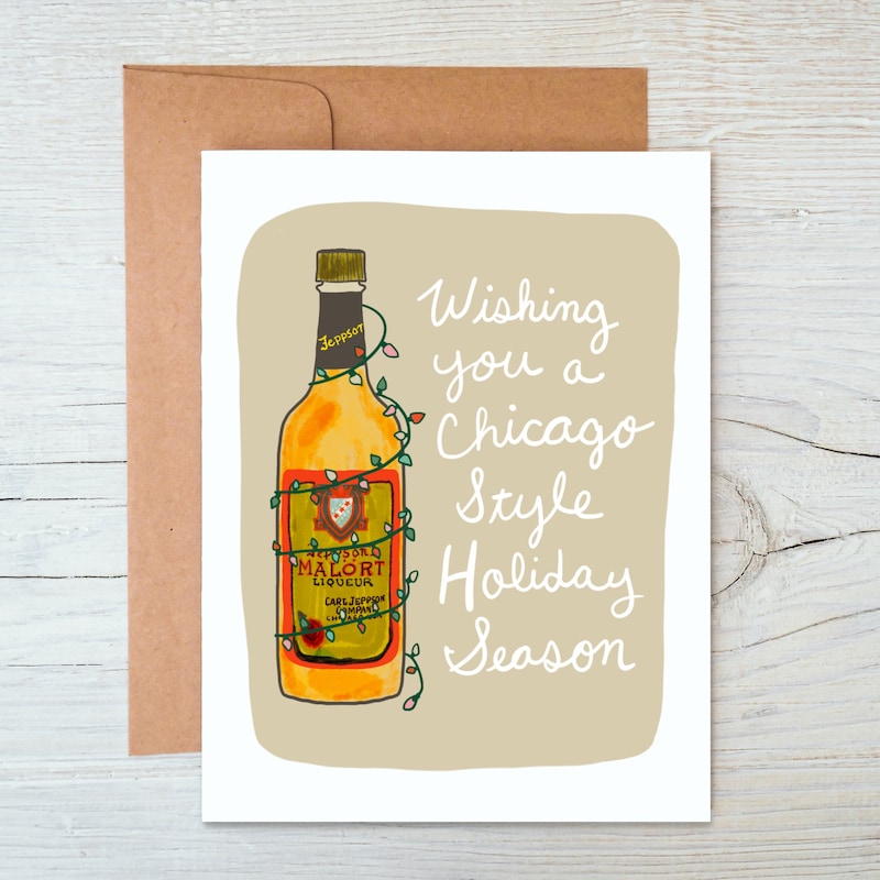 Chicago Card - Etsy
