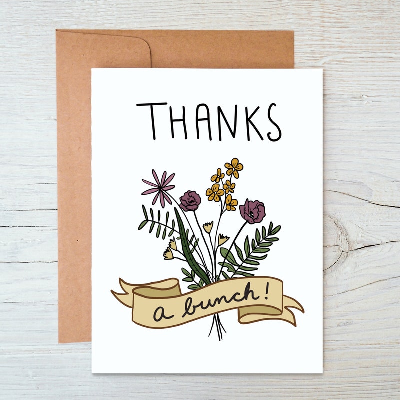 Thanks a Bunch - Etsy