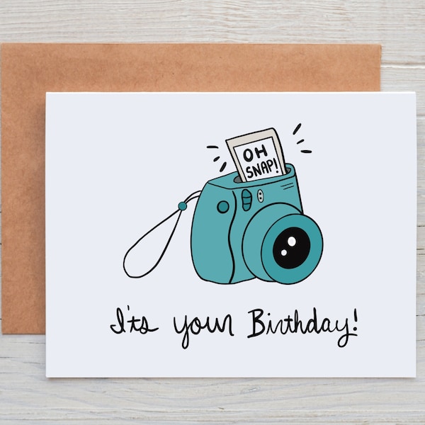 Polaroid Card - Etsy