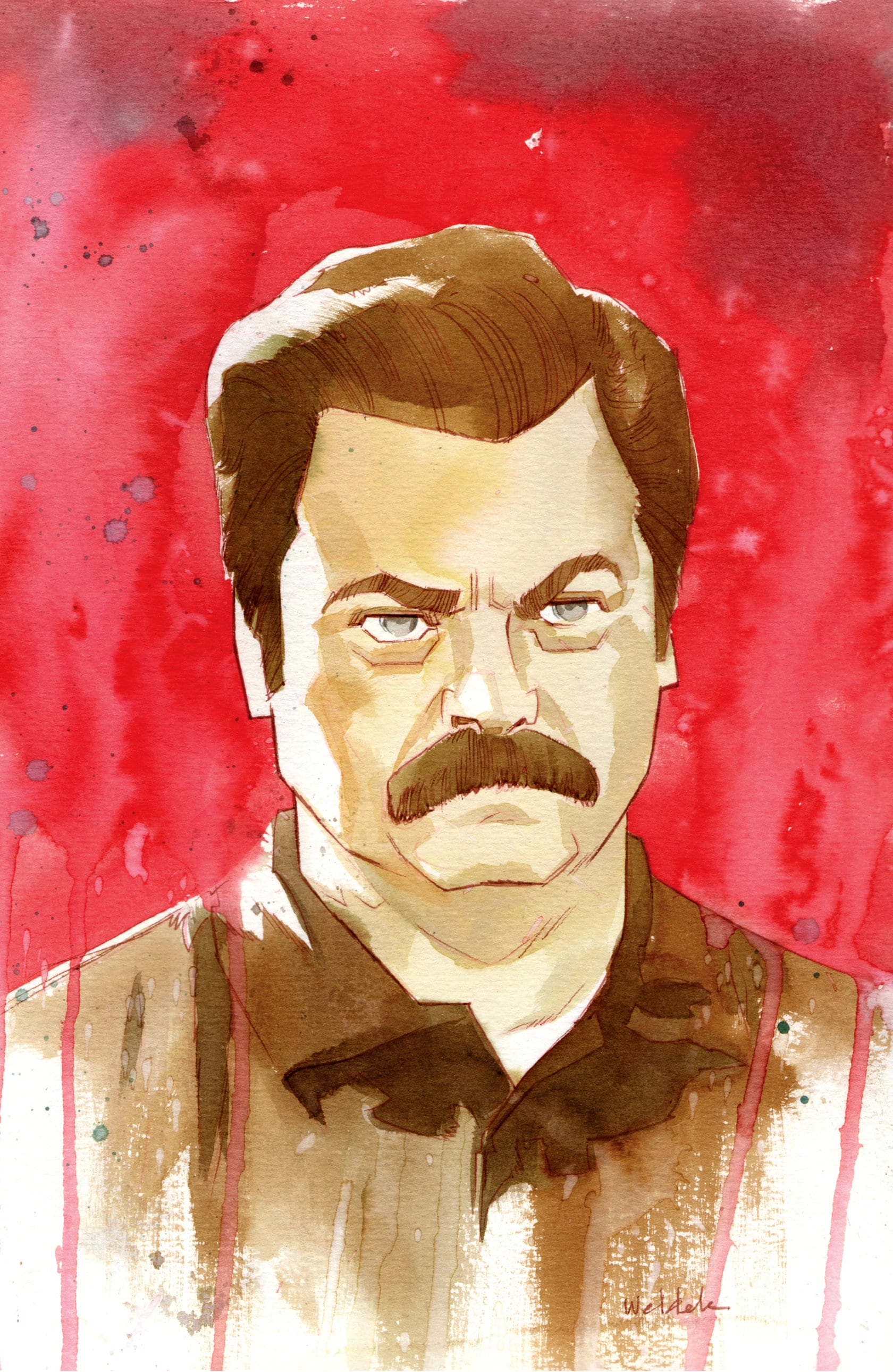 Ron Swanson Art